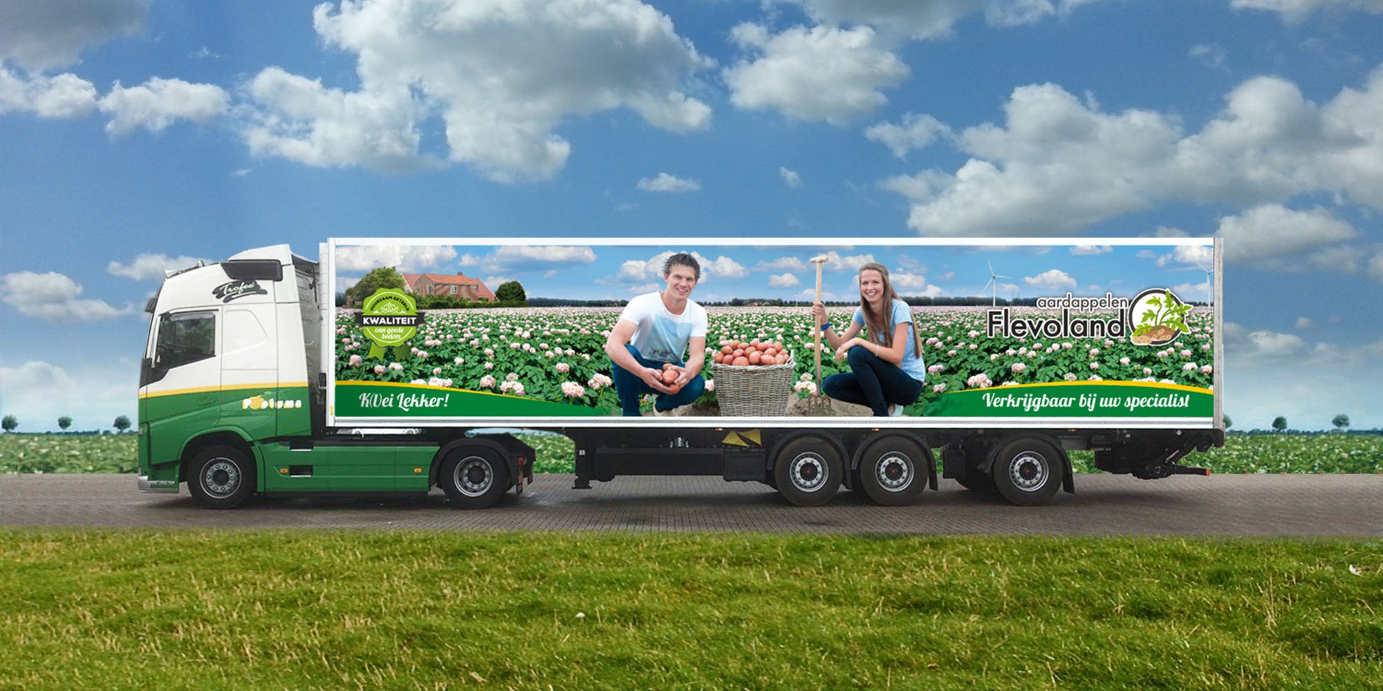 Wezenberg Trailers levert nieuwe koeloplegger aan Postuma AGF